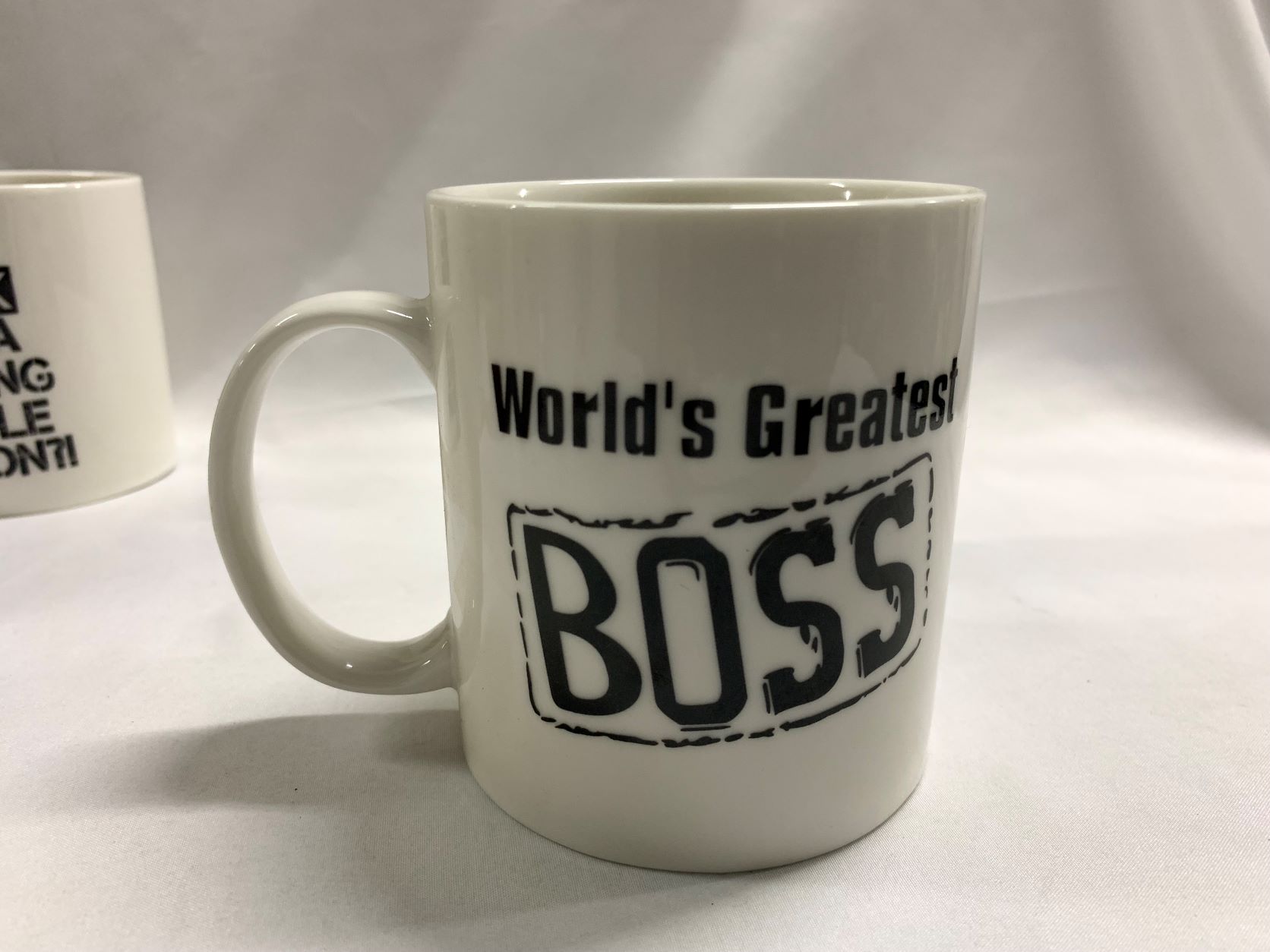 WORLDS GREATEST BOSS MUG - Roots Home