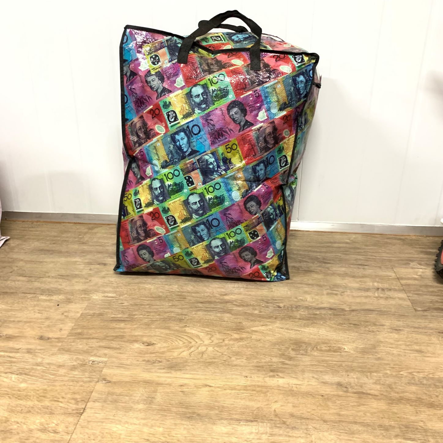 POUND PRINTED PLASTIC BAG - Roots Home